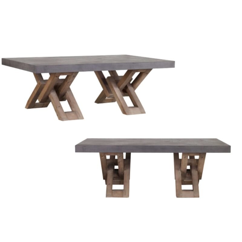 Exclusive Alonzo Wooden Coffee Table (Solid Wood)